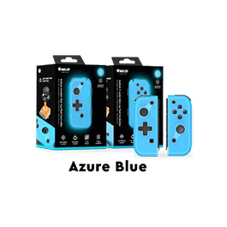 Omelet Gaming Mini Joy-Pad 自由搭配 熒光 無線體感控制器 for Nintendo Switch(右 Moon ...